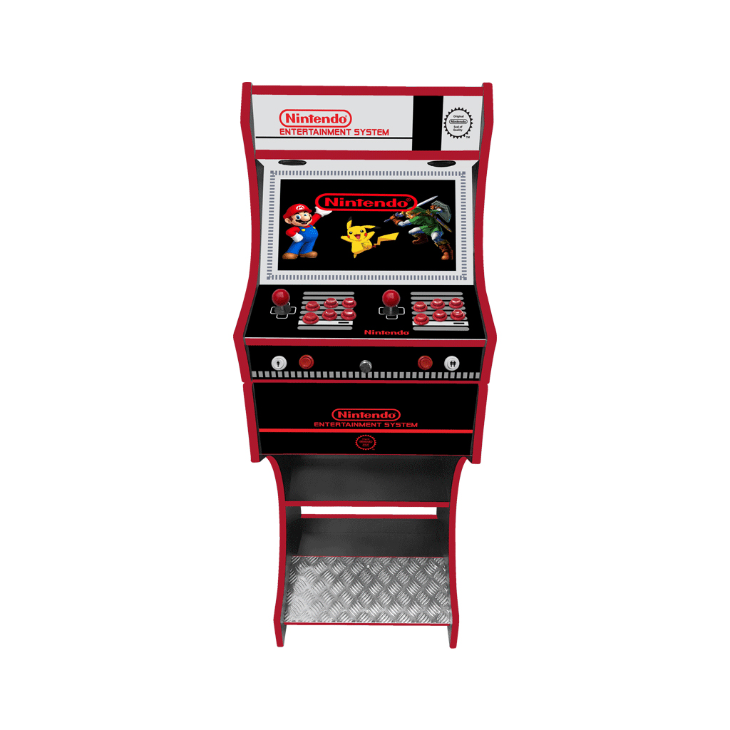 2 Player Arcade Machine - NES Themed - Arcade Geeks